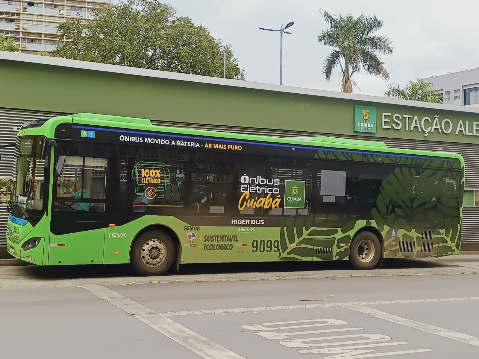 Ônibus elétrico da Higer chega a Cuiabá – Revista Reparação Automotiva