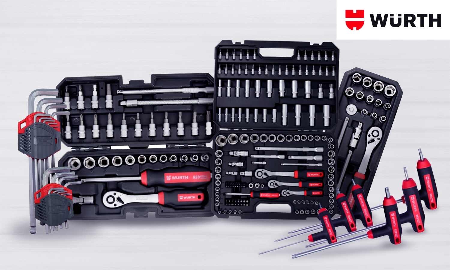 Nova linha Wurth RedStrip apresenta ferramentas